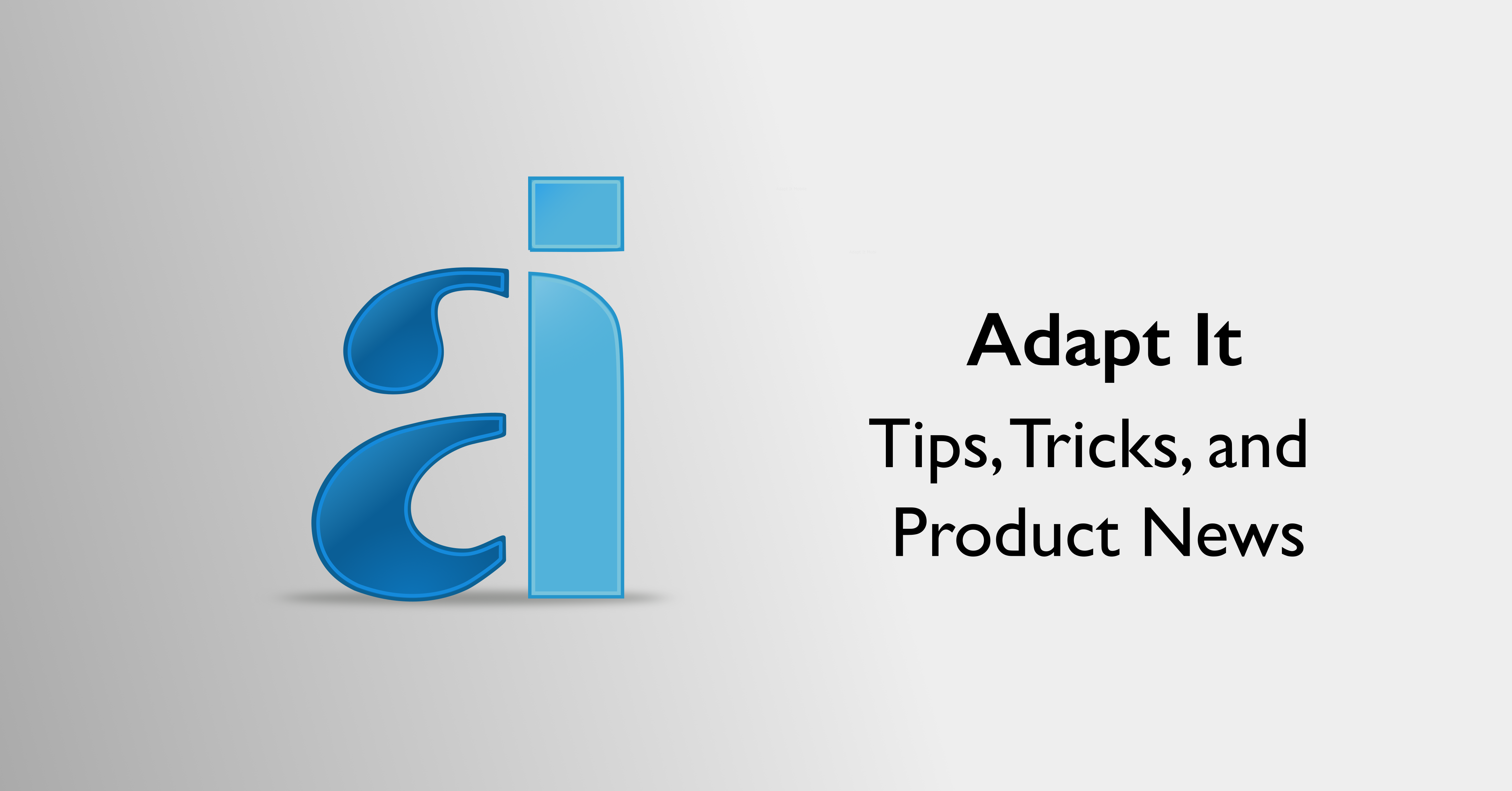 Adapt It 6.11.1 update now available - Adapt It